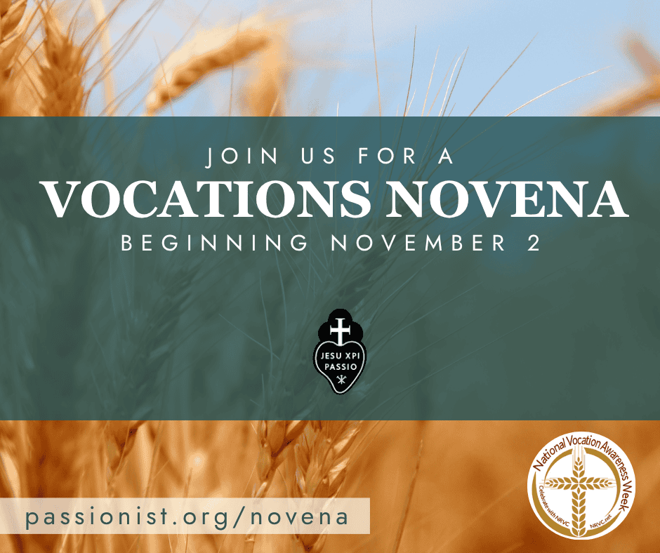 Join Us for a National Vocation Awareness Week Novena – The Passionists ...